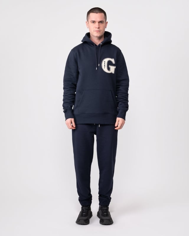 GANT Mens G Graphic Hoodie
