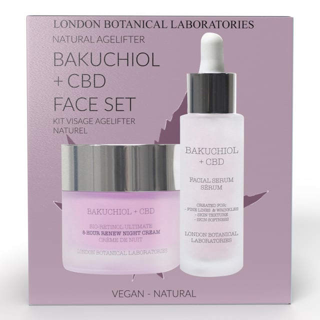 London Botanical Laboratories LBL- CBD + Bakuchiol face Set ( Serum ...