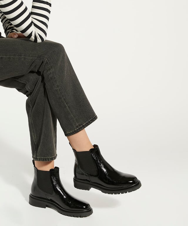 Dune Ladies Perceive - Cleated Casual Chelsea Boots