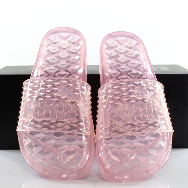 Puma x Rihanna Fenty Jelly Womens Pink Sliders