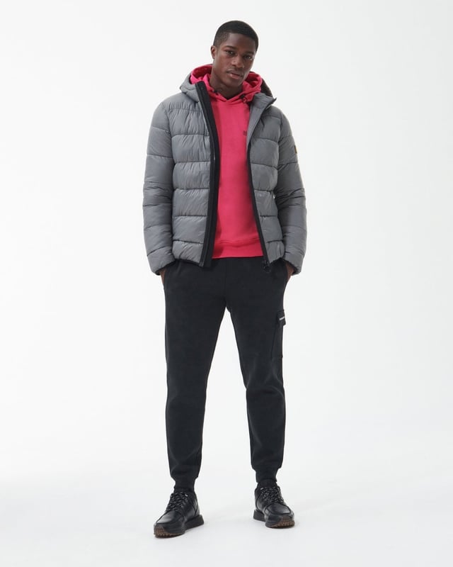 Barbour International Legacy Bobber Mens Zip Through