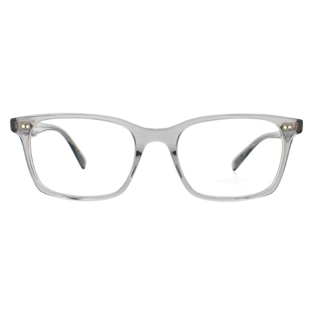 Oliver Peoples Rectangular Workman Grey Unisex Women Glasses Frames