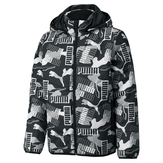 PUMA Kids Boys Printed Padded Youth Jacket