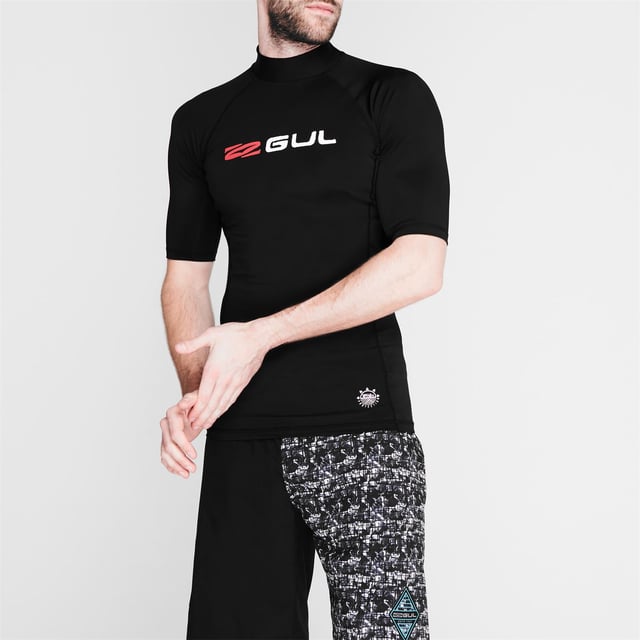 Gul Mens Rash Vest Short Sleeve Tank Top