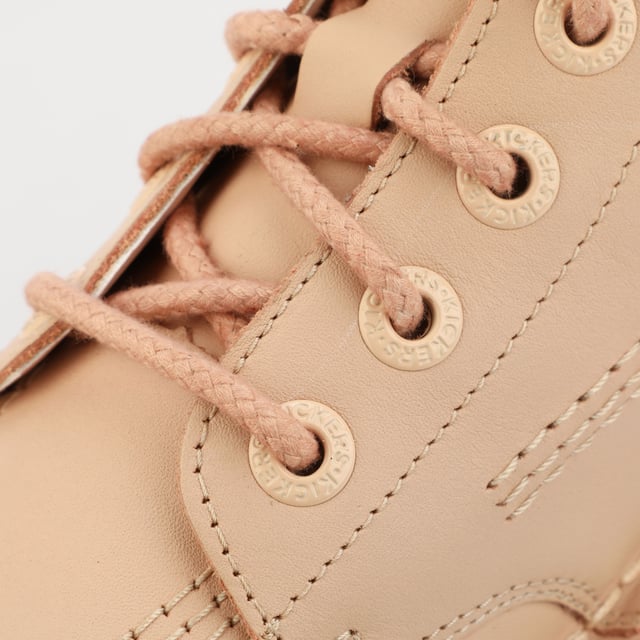Women's Kickers Kick Hi Stack Boots in Beige