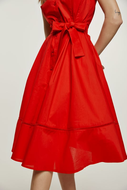 Kleid Mit Knpfen
