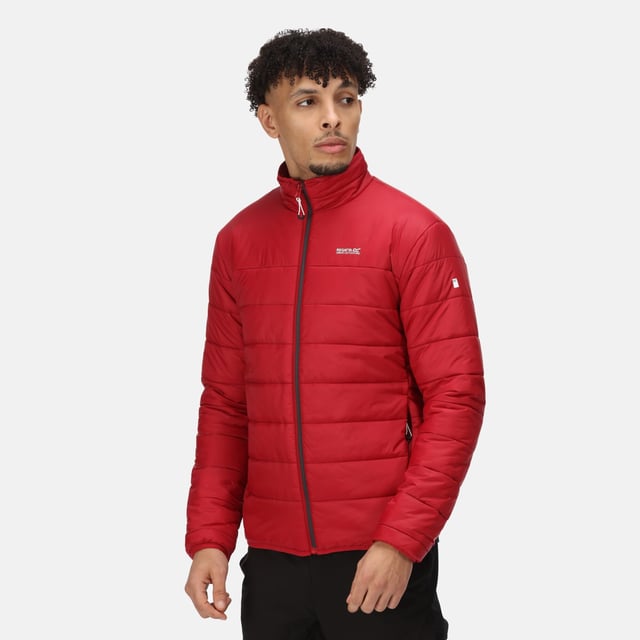 Regatta Mens Freezeway III Padded Jacket (Dark Red)