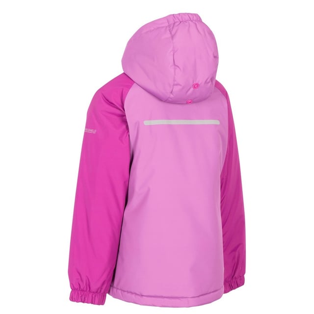 Trespass Childrens/Kids Tuneful Waterproof Jacket (Deep Pink)