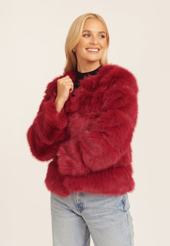 Soft Touch Fur Jacket