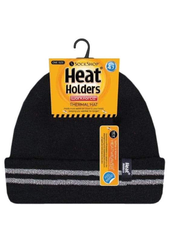 Mens hi vis reflective high visibility hat in orange and yellow