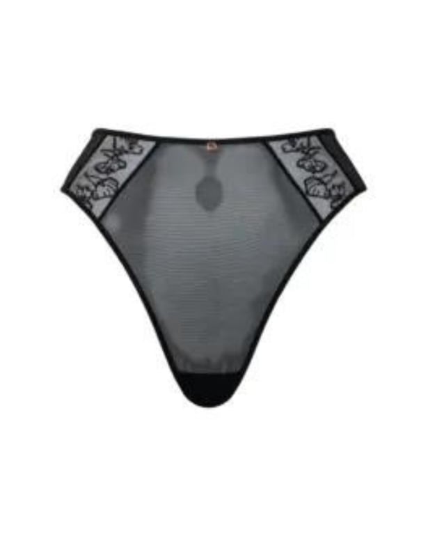 Scantilly by Curvy Kate Sheer Flora Deep Thong