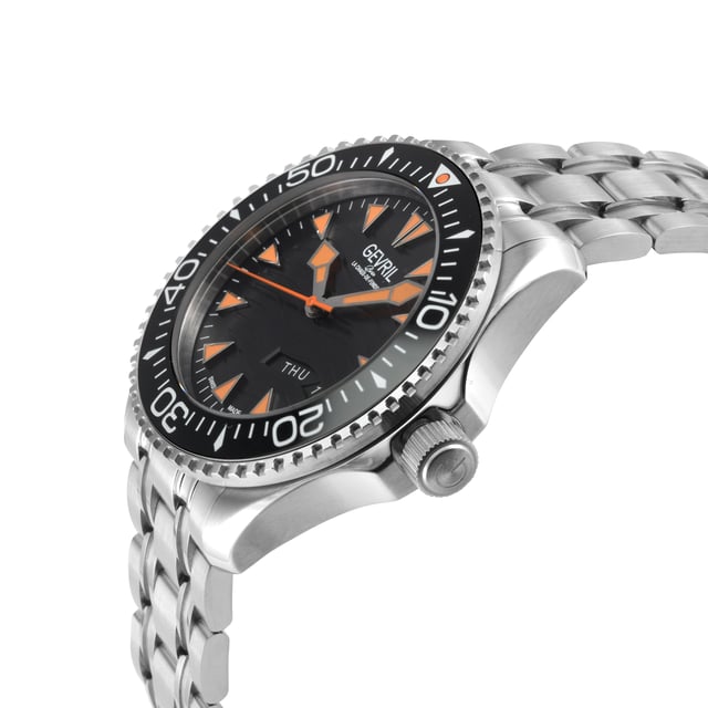 Gevril Men's Hudson Yards Swiss Automatic Black Watch