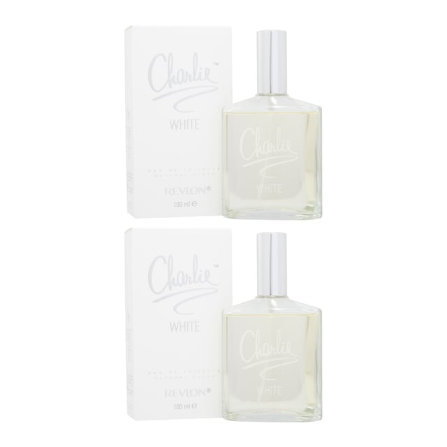 Revlon Charlie White Eau de Toilette 100ml x 2