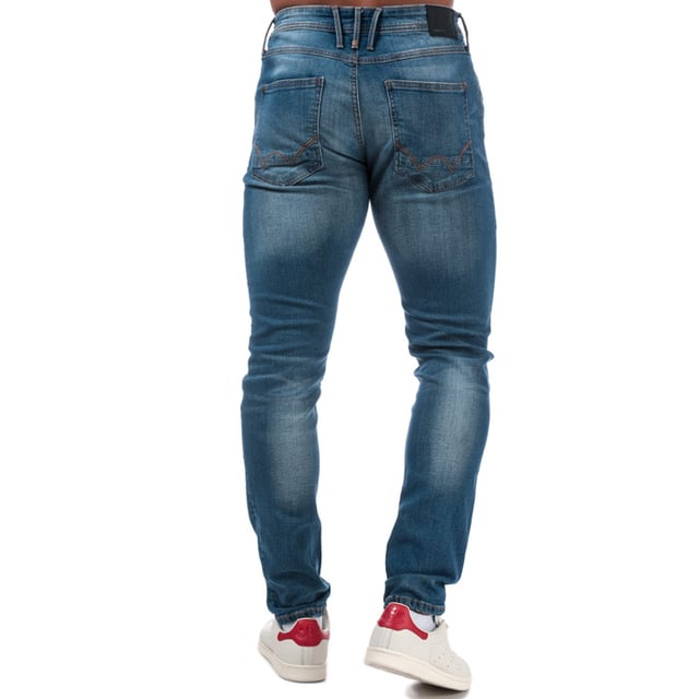 Men's Duck and Cover Maylead Slim Fit Jeans in Denim