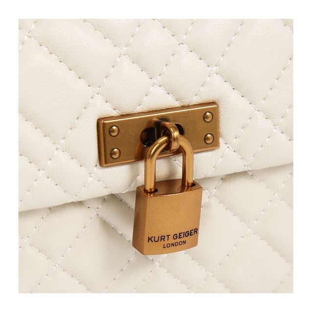 Kurt Geiger London Leather Kgl Mini Brixton Lock Bag