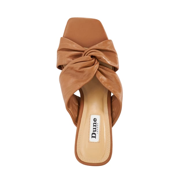 Dune Ladies Maizing - Knot Detail Heeled Mules