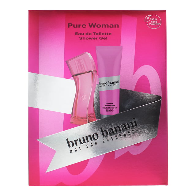 Bruno Banani Pure Woman Gift Set Eau De Toilette 30ml & Shower Gel 50ml