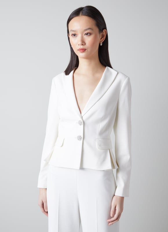LK Bennett Adele Jackets, Cream
