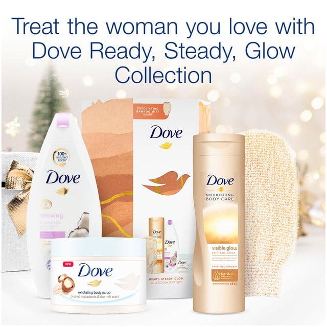 Dove Ready Steady Glow Collection Gift Set