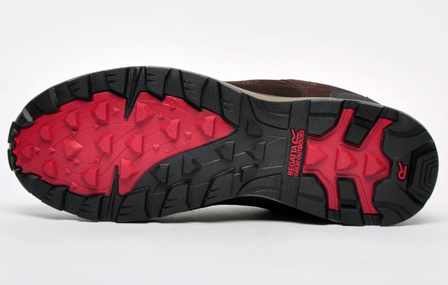 Regatta Mens Samaris Suede Low Isotex Waterproof Fabric Walking Boots