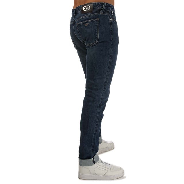 Men's Armani J75 Slim Fit Jeans in Denim