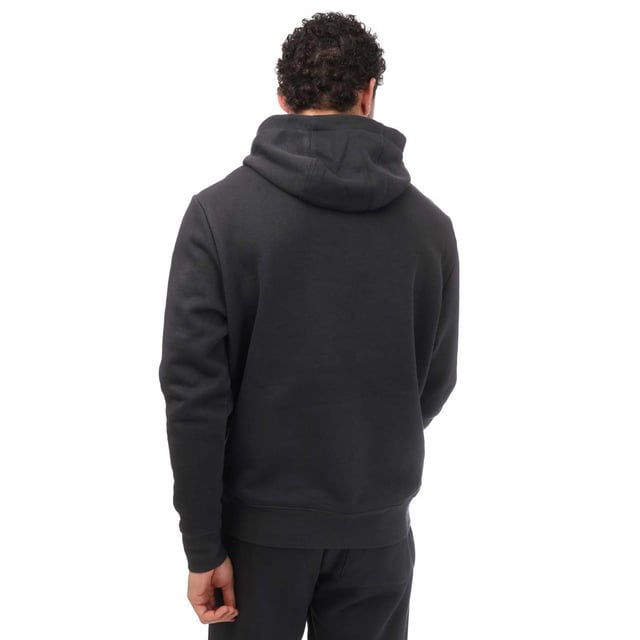 Bedrukte DKNY Blackwater Hoodie met logo voor heren in Charcoal