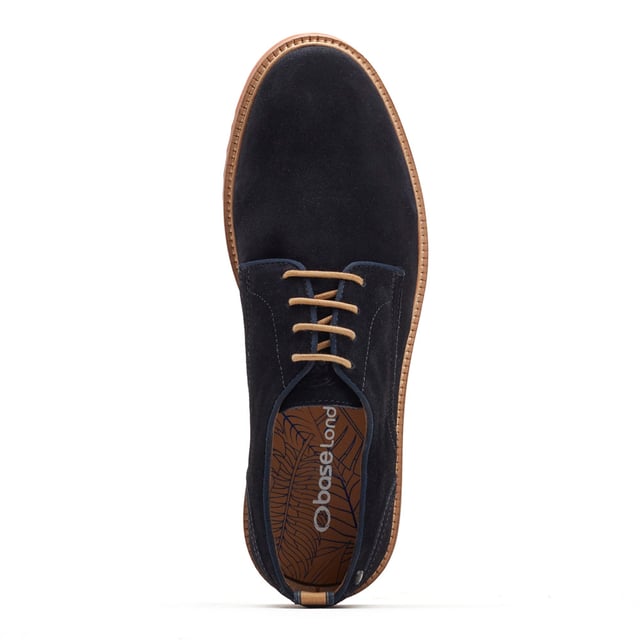 Base London Coby Suede Navy Shoes
