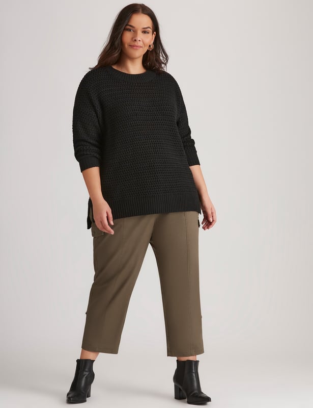 Womens Autograph Knitwear Long Sleeve Novelty Textured Jumper - Plus Size