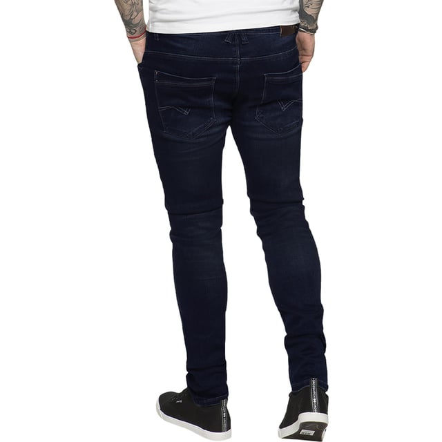 Eto Mens Designer Skinny Jeans 5302