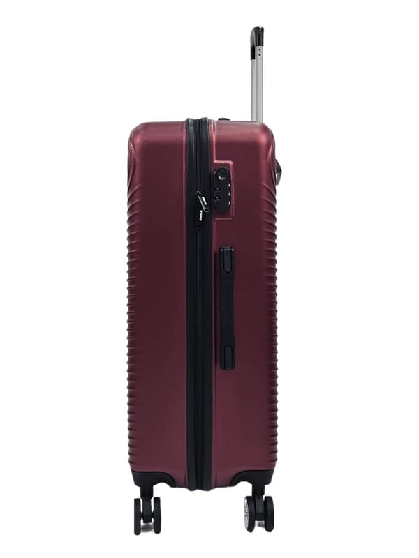 Hard Shell Cabin Suitcase 8 Wheel Luggage Case Travel Bag