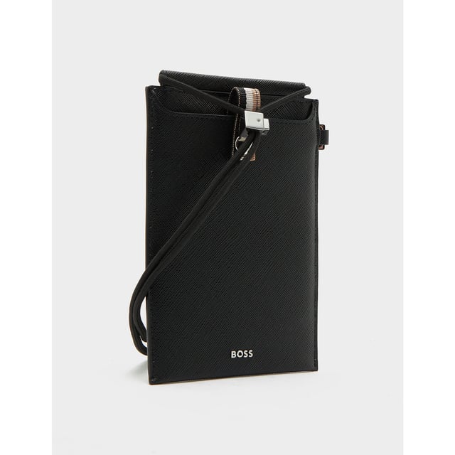 Accessories Hugo Boss Mobile Phone Case & Headphone Case Gift Set in Black