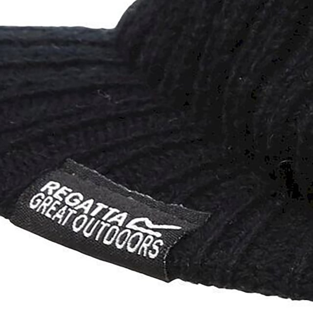 Regatta Mens Anvil Knitted Winter Hat (Black)