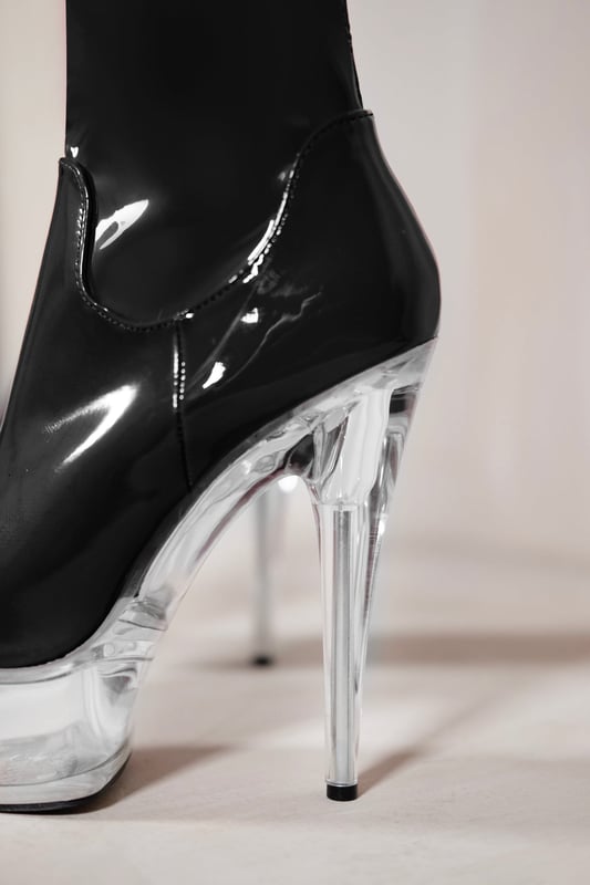 Where's That From Womens Alisa Platform Over The Knee Stiletto High ...