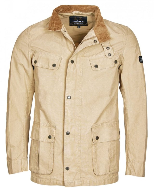 Barbour International Summer Wash Duke Mens Jacket