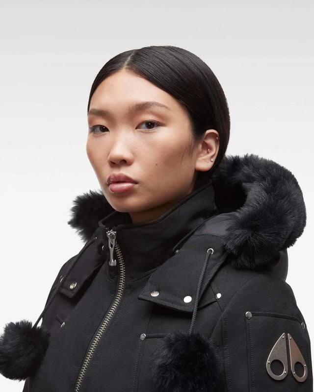 Moose Knuckles Womens OriGinal Debbie Bomber Neoshear