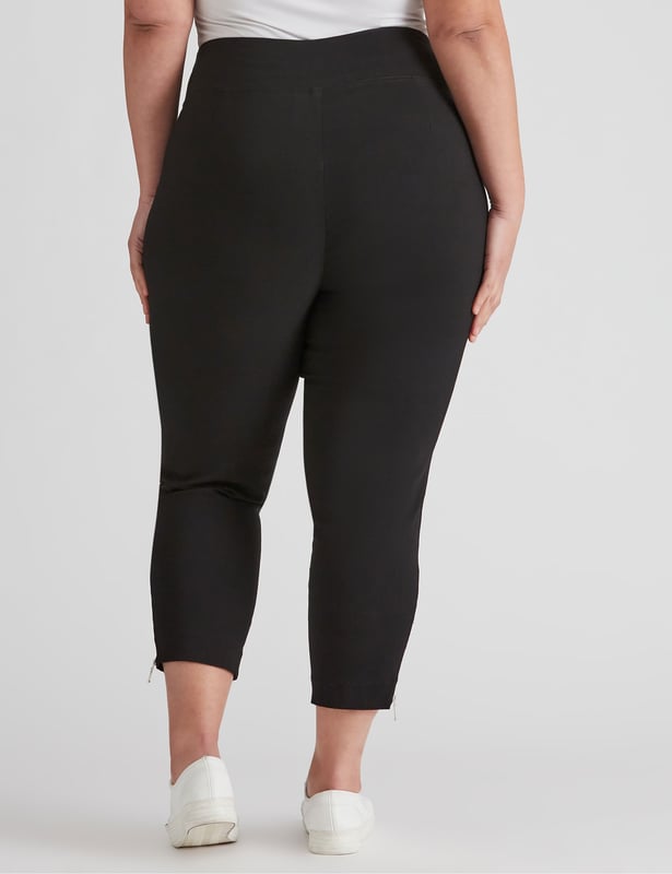 Womens Autograph Super Stretch Ankle Grazer Pants - Plus Size