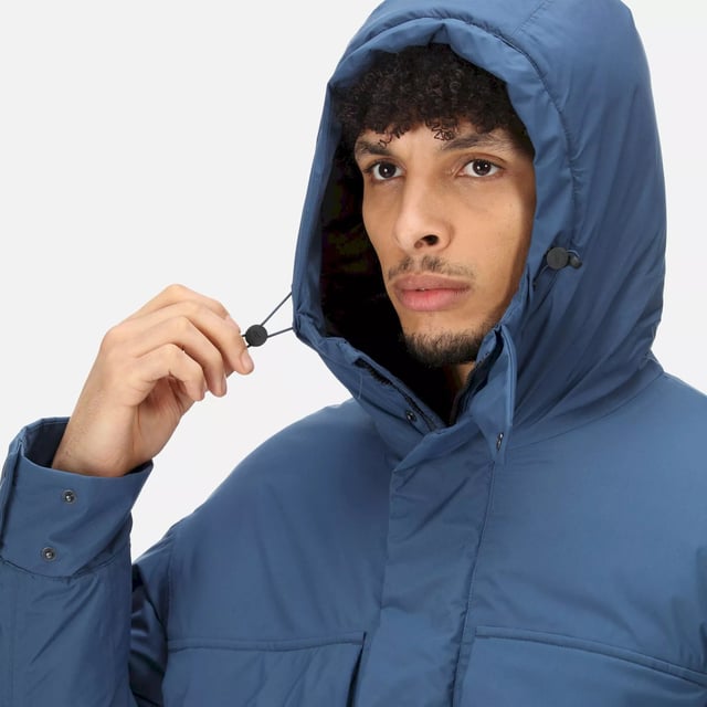 Regatta Mens Raylan Waterproof Jacket (Dark Denim)