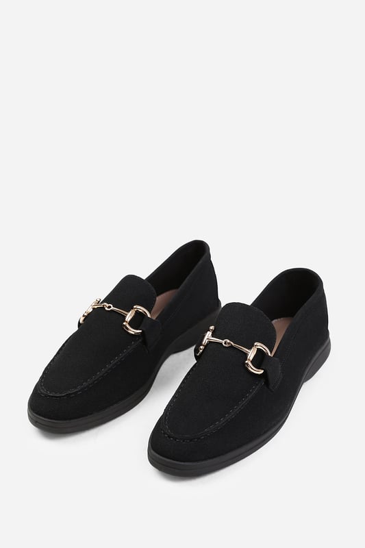 Wheres That From 'Aster' Slip On Loafer With Metal Detailing