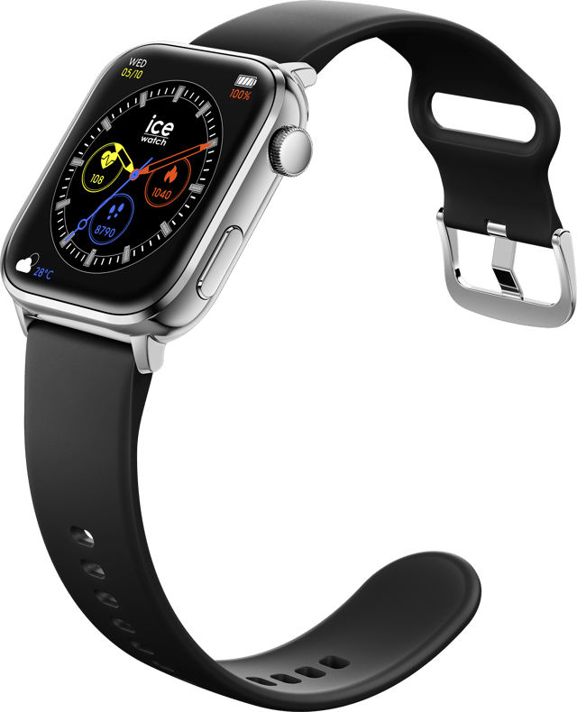 Ice Watch Ice Smart 2.0 - Silver - Black Men's Black Watch 022536