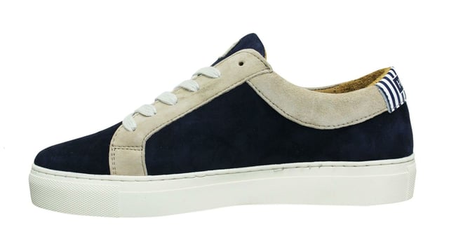 Hackett London Hunt Mens Navy Trainers