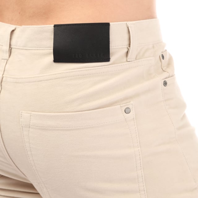 Men's Ted Baker Telscop Camburn Trosures in White