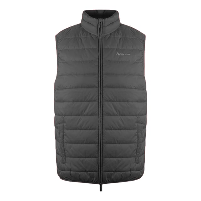 Aquascutum London Logo Black Lightweight Gilet Jacket