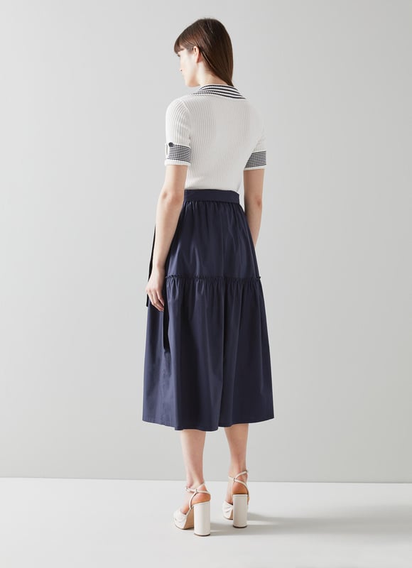 LK Bennett Rego Skirts, Navy