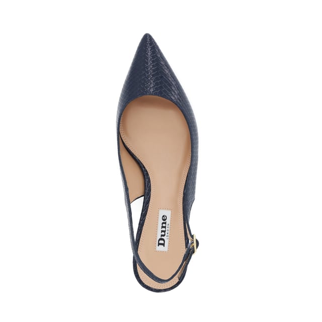 Dune LADIES CASSINO Heeled Slingback Courts