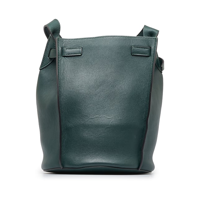 Vintage Celine Big Bag Bucket Green