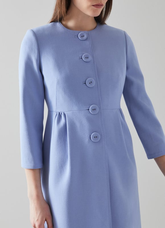 LK Bennett Georgia Coats, Lavender