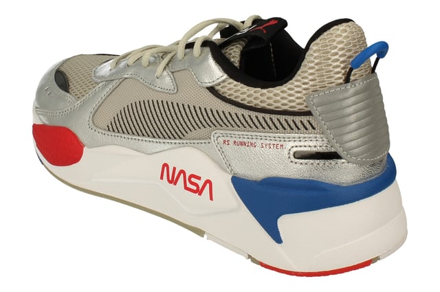 Puma Rs X Space Agency Mens Silver Trainers