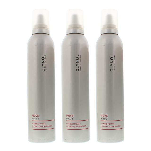 Clynol Move Hold 3 Flexible Mousse 300ml x 3