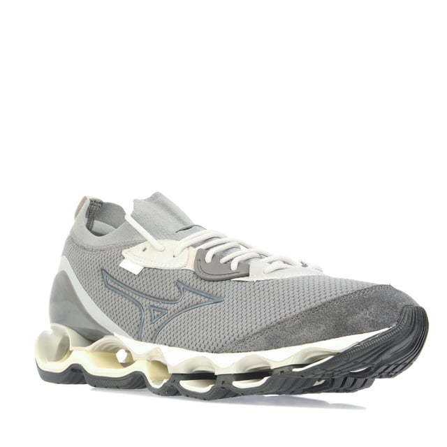 Baskets Wave Prophecy Mizuno Pour Homme en Gris