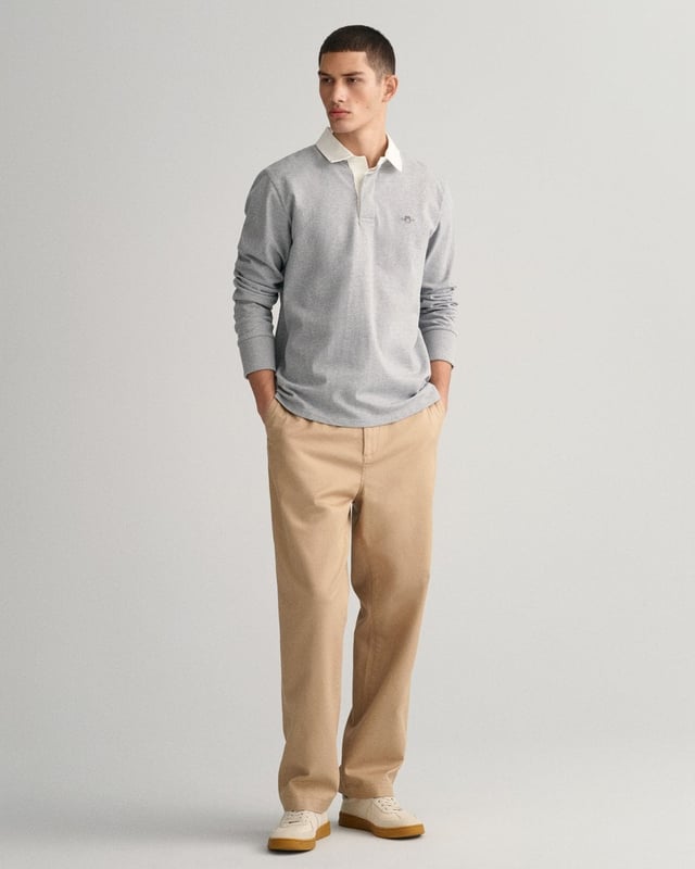 GANT Mens Regular Fit Shield Logo Heavy Rugger